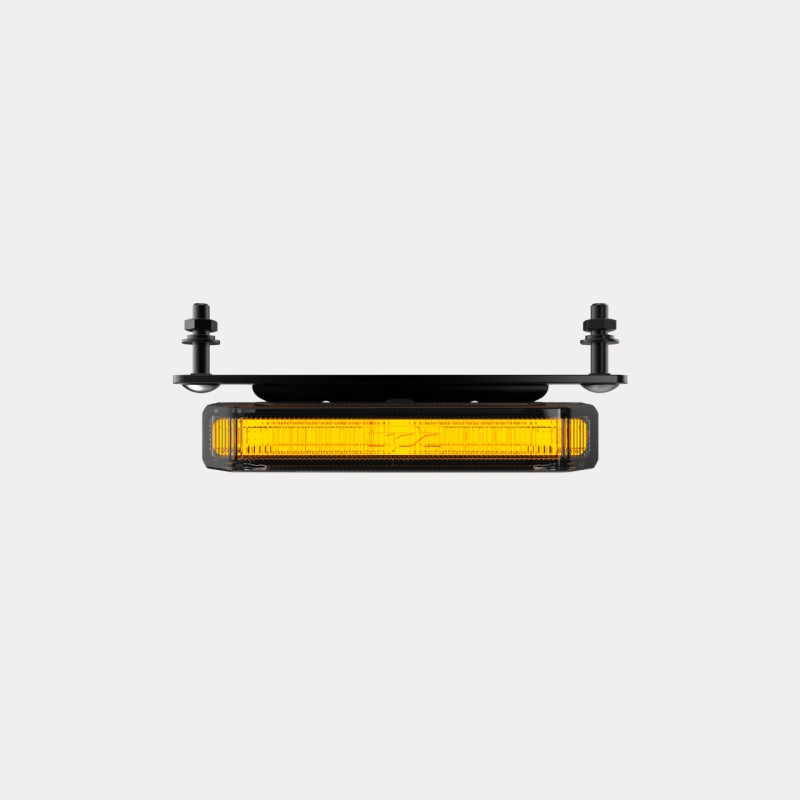 Feu Flash Ultra Fin OZZ RL2 65 Transparent flash Orange Reverse Blanc 36W